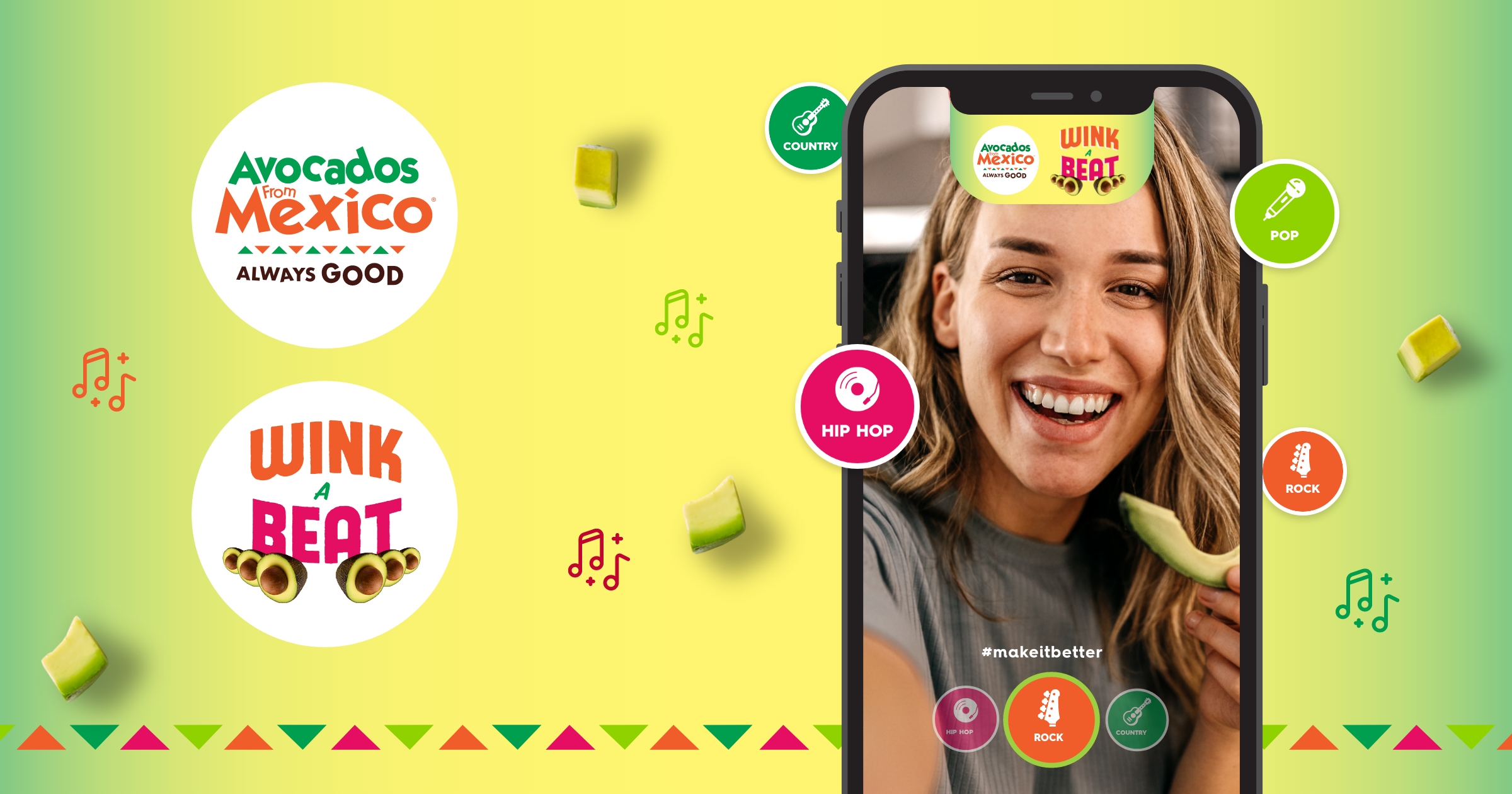 Wink a Beat - Goodness Hotel - Avocados From Mexico